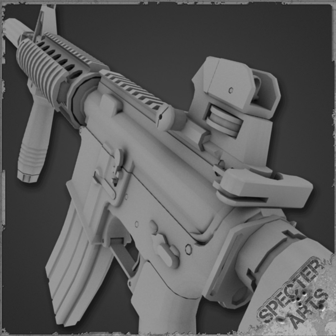 3ds M4a1 Sopmod Navy