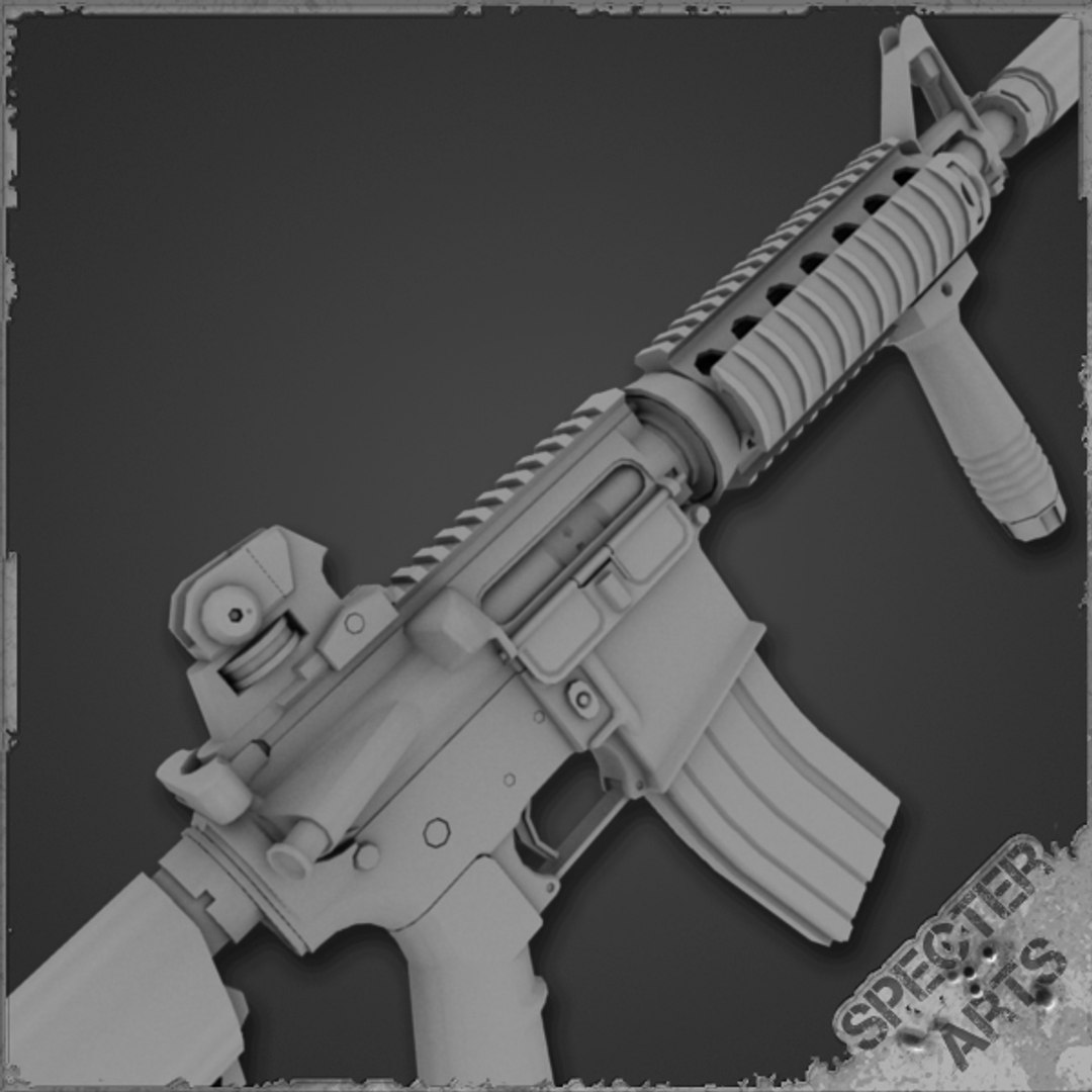 3ds M4a1 Sopmod Navy