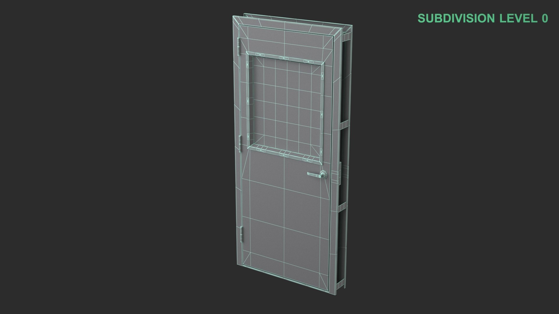 Metal Door 3D Model - TurboSquid 2381587