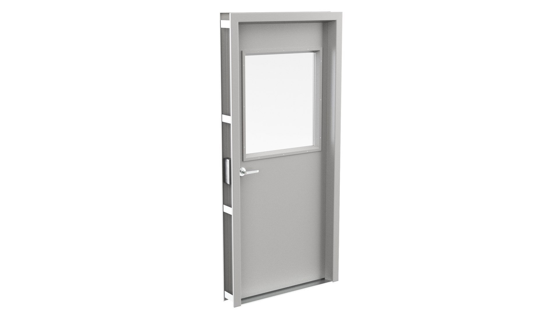 Metal Door 3D Model - TurboSquid 2381587