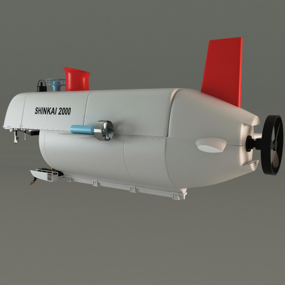 research submersibles 3d model
