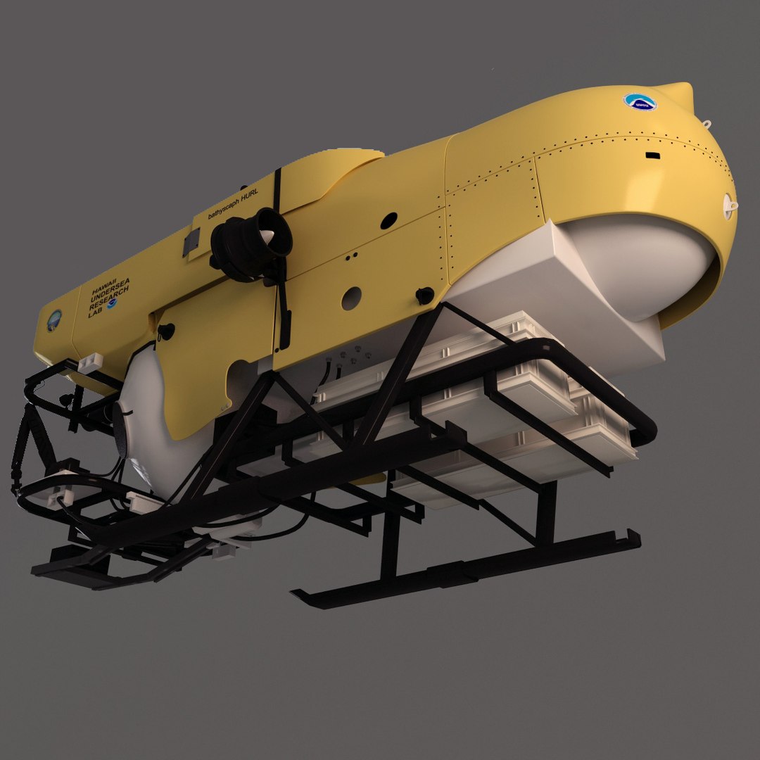 research submersibles 3d model