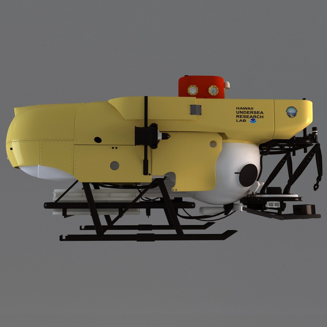 research submersibles 3d model
