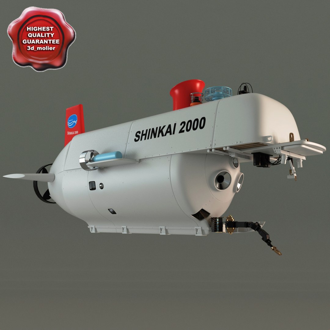 research submersibles 3d model