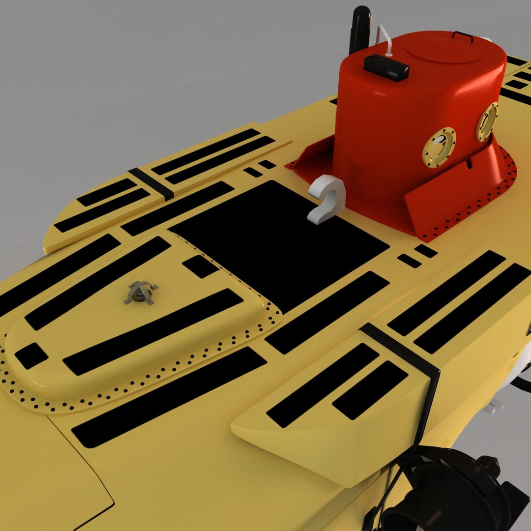research submersibles 3d model