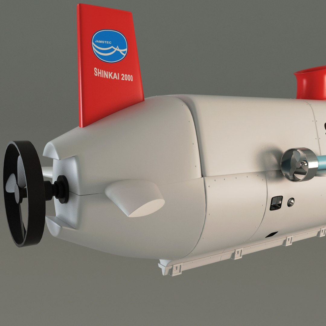 research submersibles 3d model