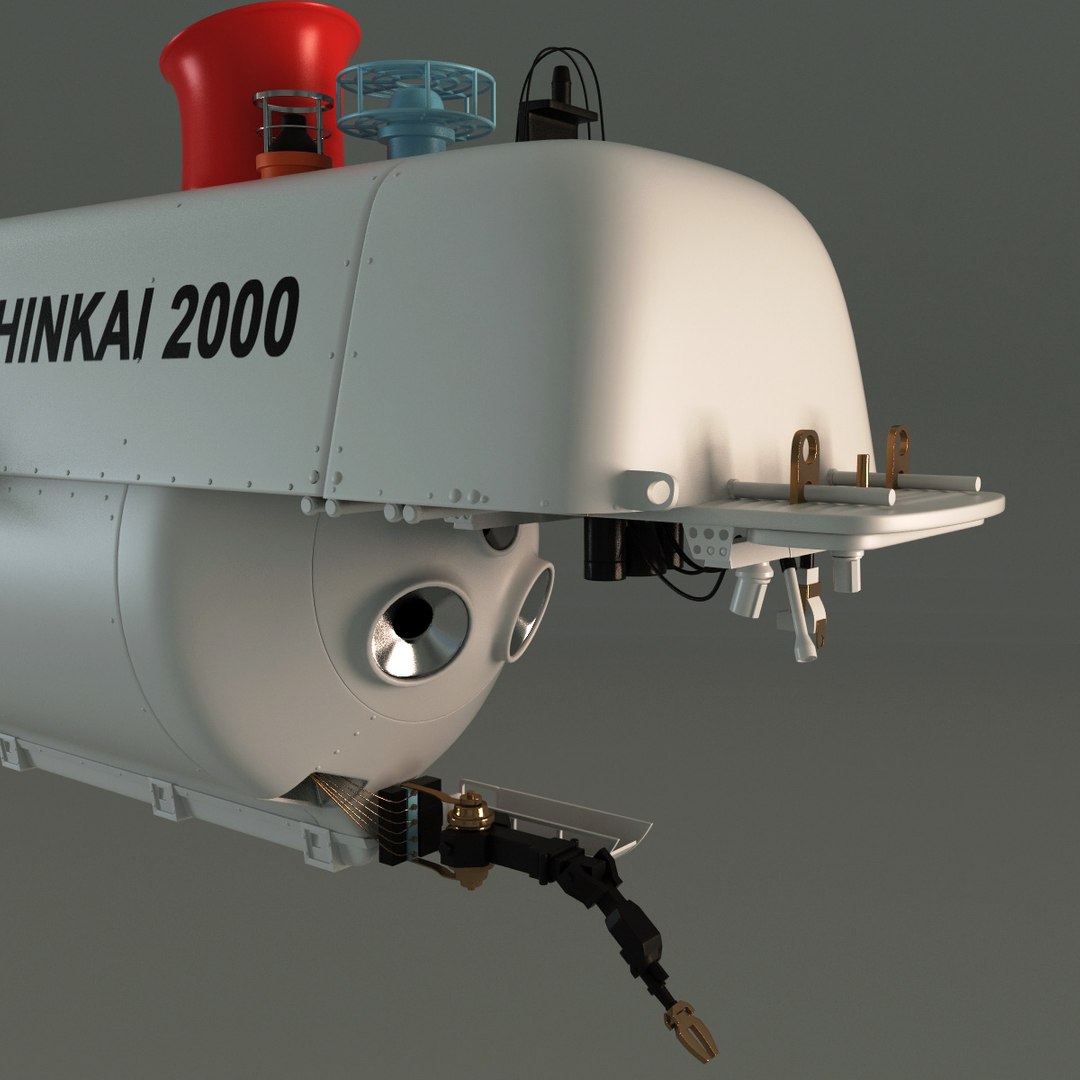 research submersibles 3d model