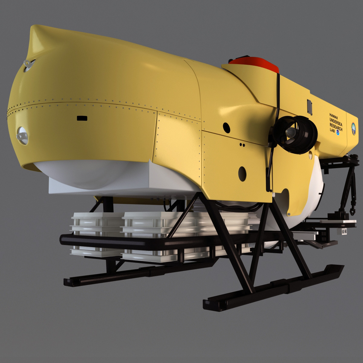 research submersibles 3d model
