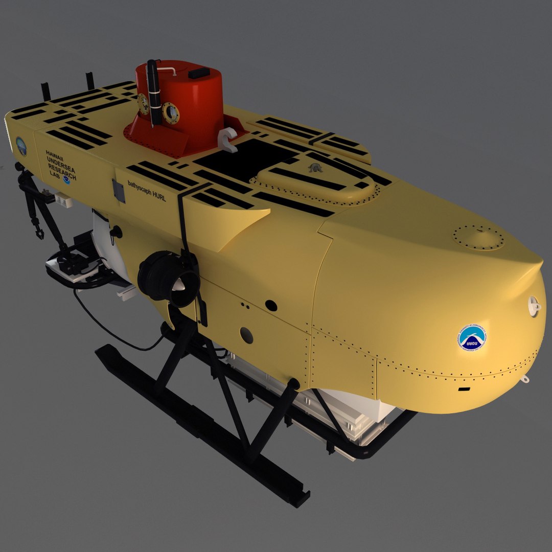 research submersibles 3d model