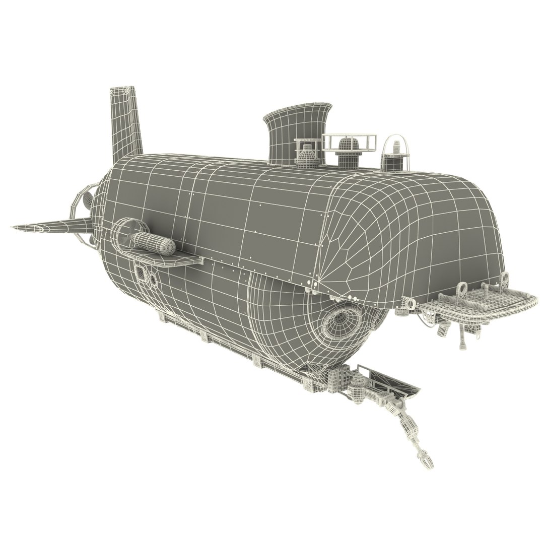 research submersibles 3d model