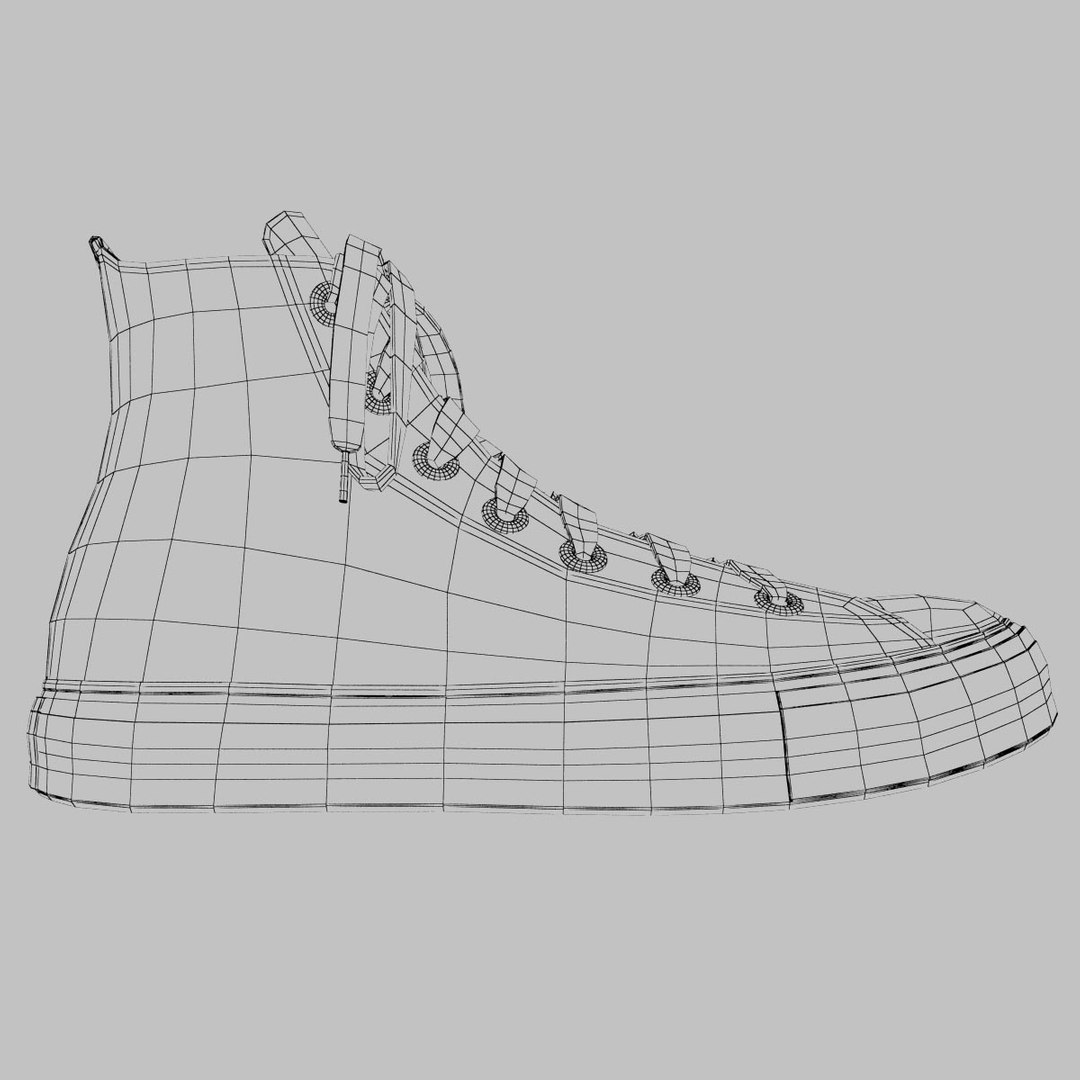 3d model converse accessories