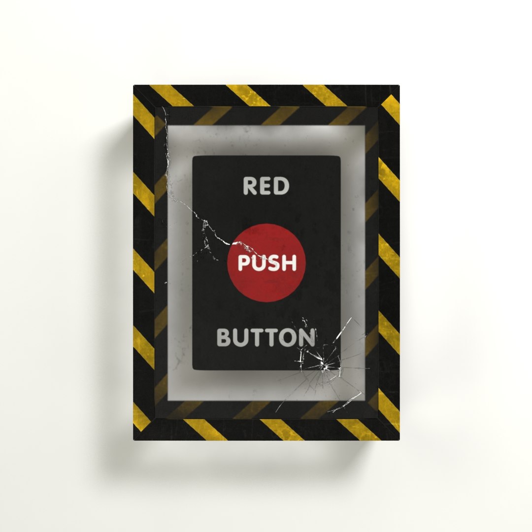 3d Max Red Button