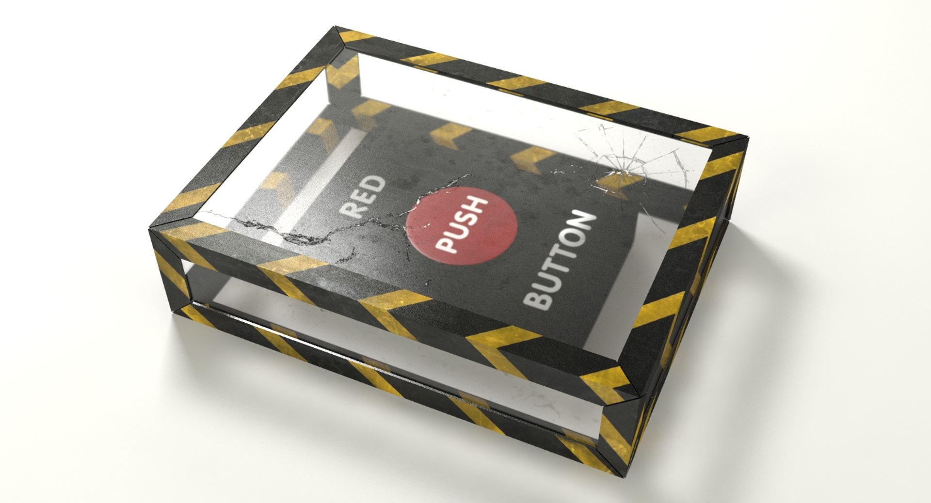 3d Max Red Button