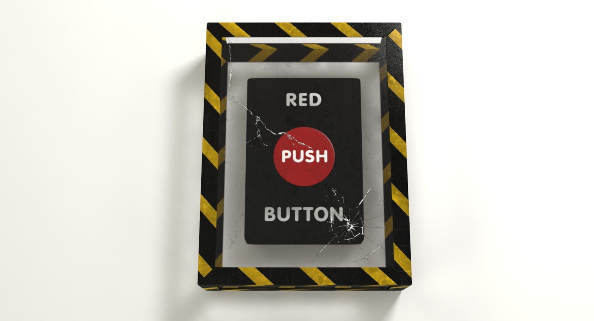 3d Max Red Button