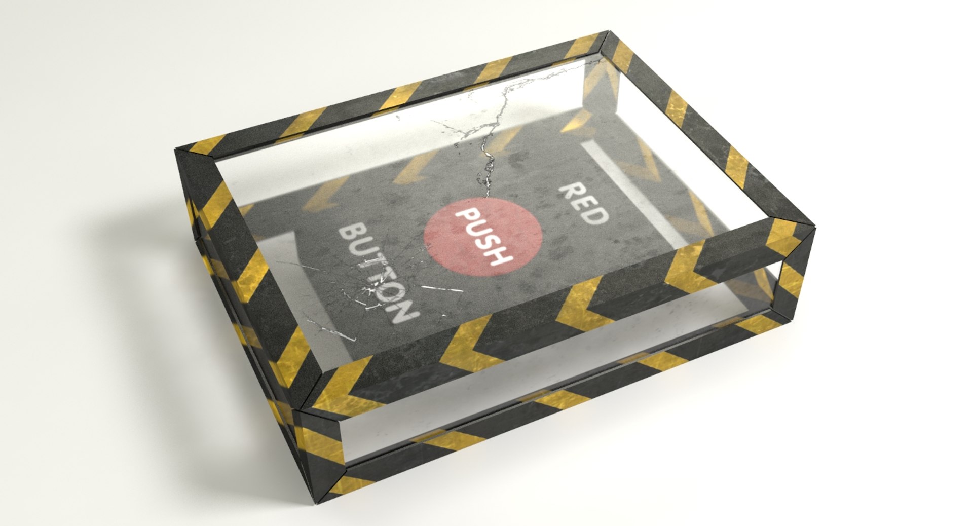 3d Max Red Button
