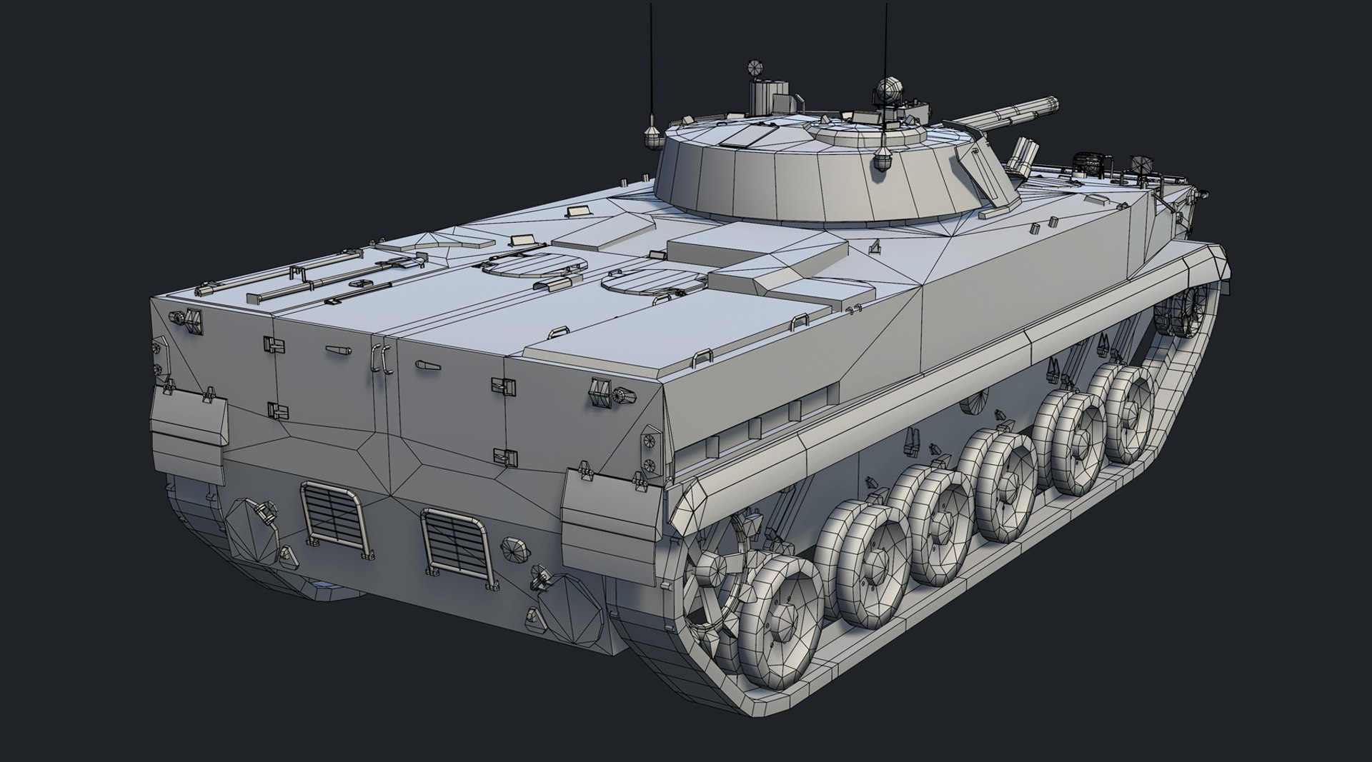 3D Soviet Bmp-3 Model - TurboSquid 1304125