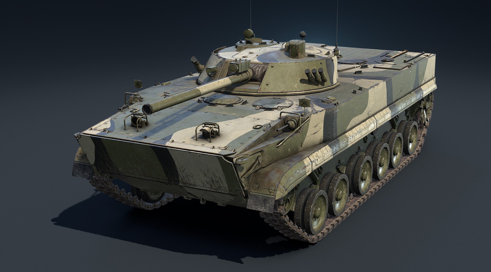3D Soviet Bmp-3 Model - TurboSquid 1304125