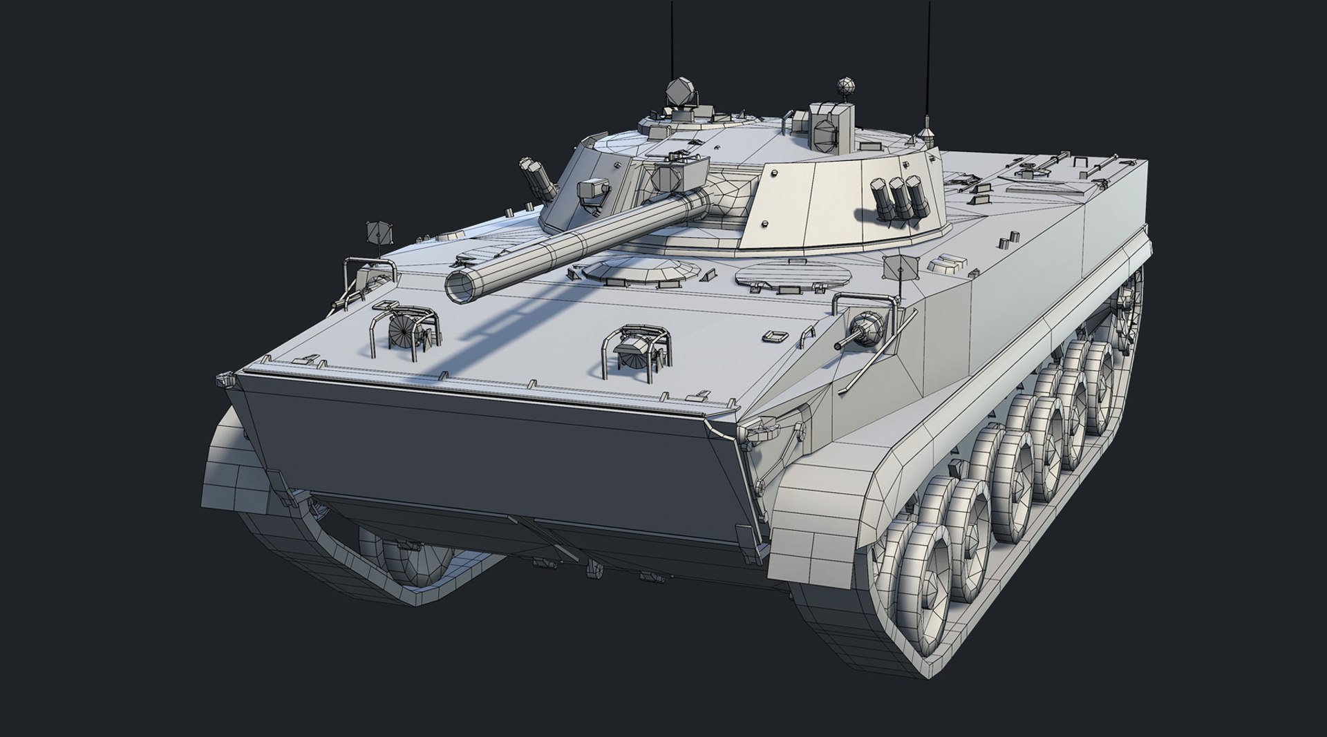 3D Soviet Bmp-3 Model - TurboSquid 1304125