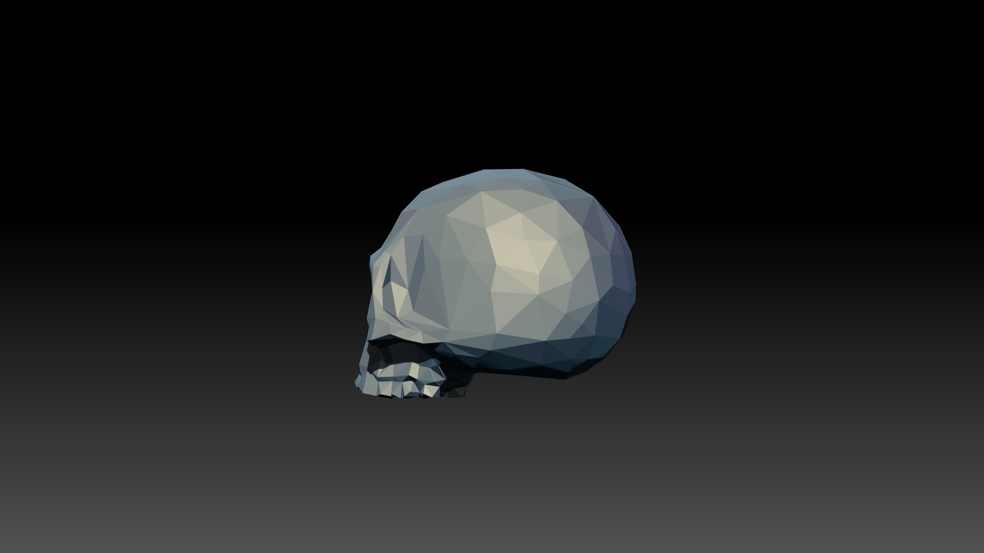 Free 3D Skull Low Poly Model - TurboSquid 1857648
