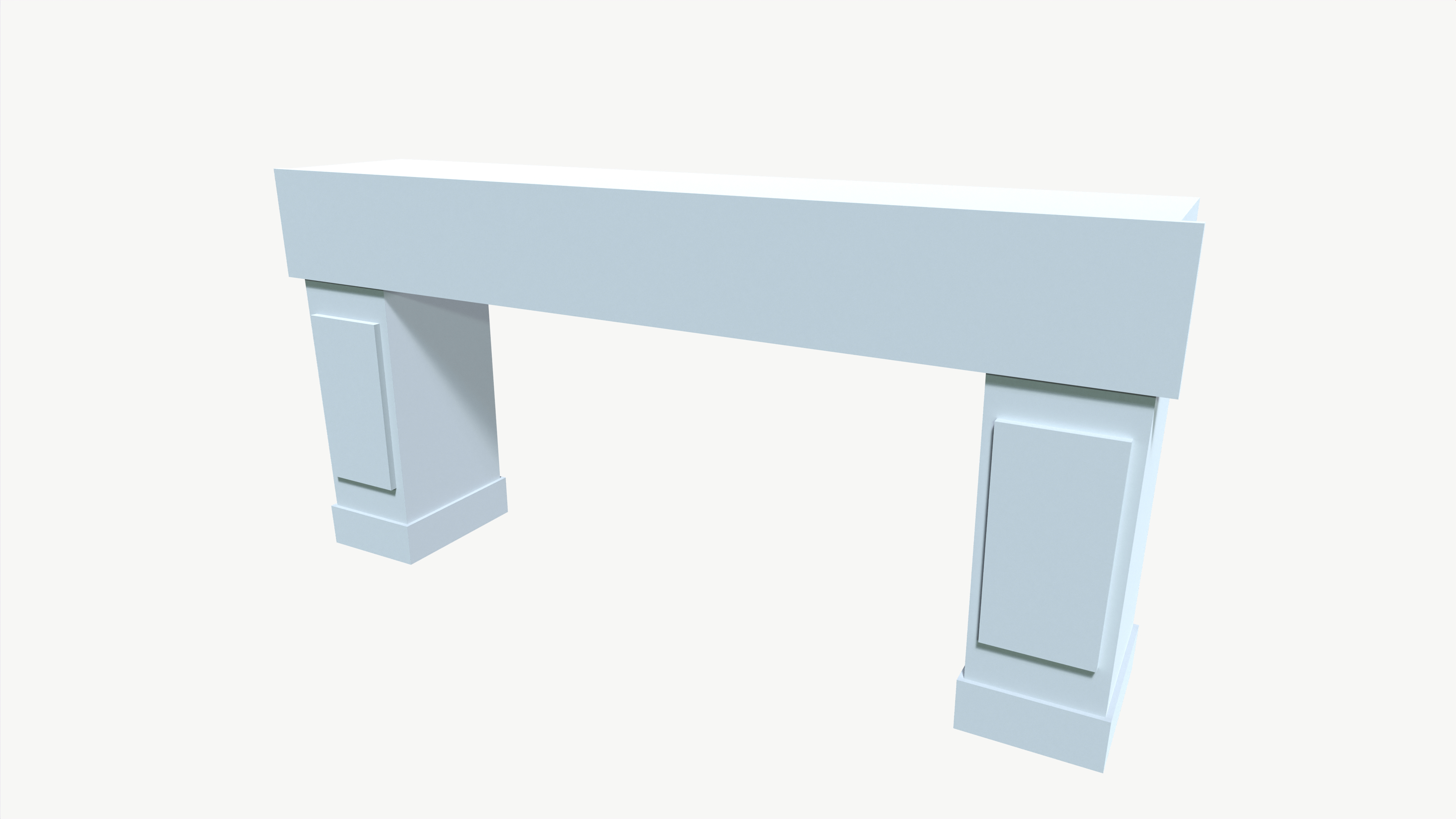 modèle 3D de Barrière de sécurité routière en hauteur - TurboSquid 2504648
