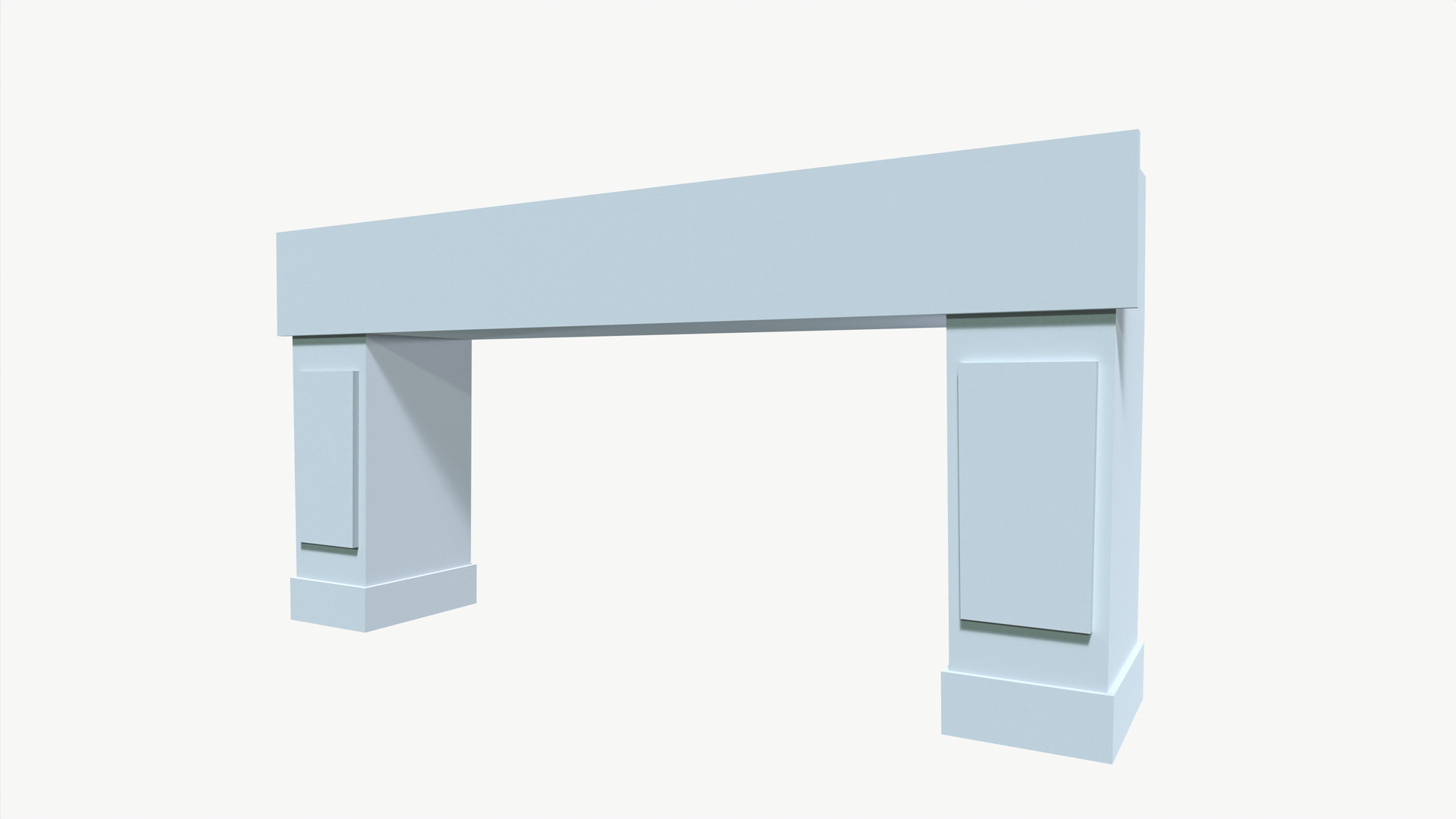modèle 3D de Barrière de sécurité routière en hauteur - TurboSquid 2504648