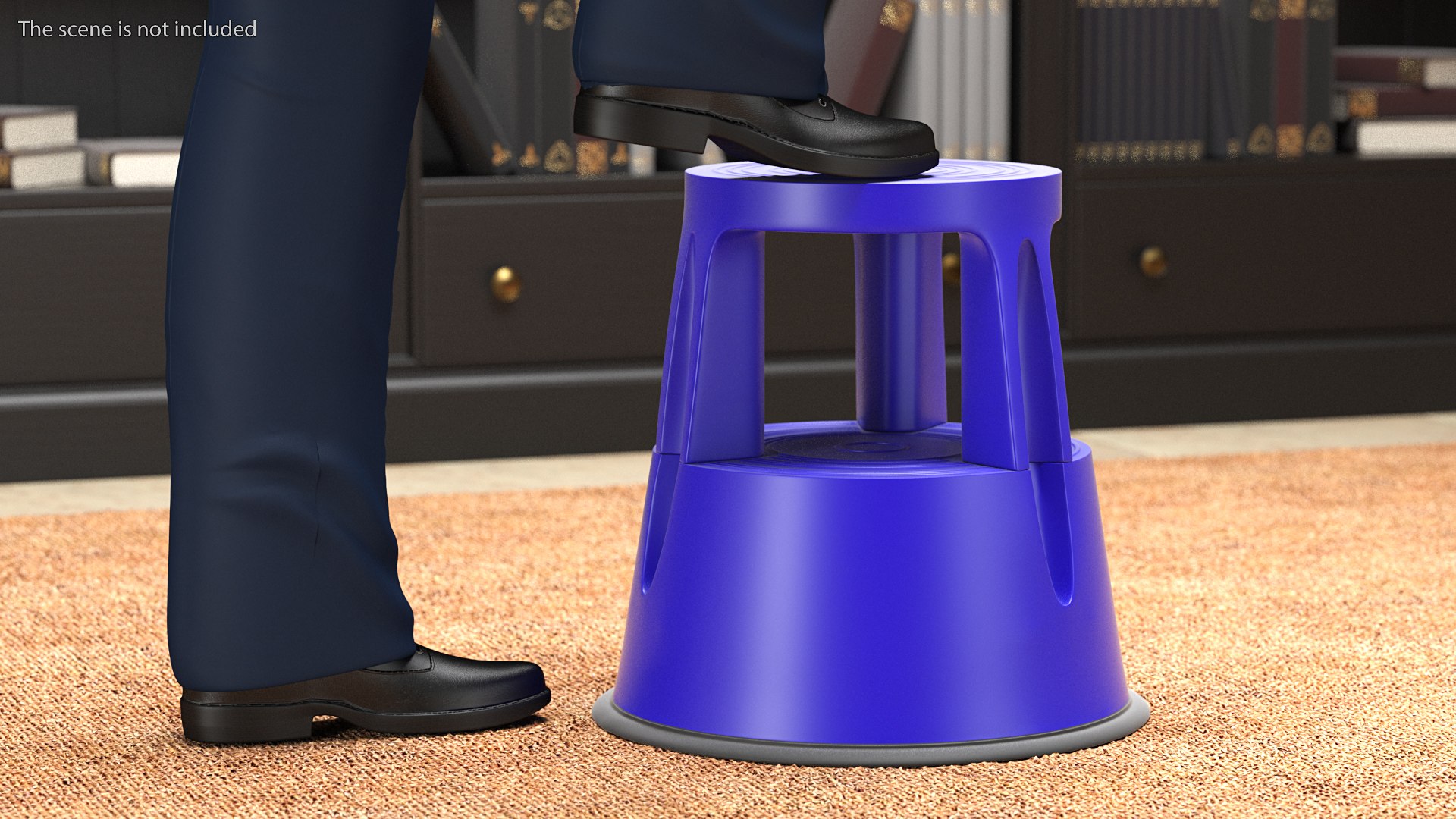 Kick Stool Stair Steps 3D Model - TurboSquid 1708302