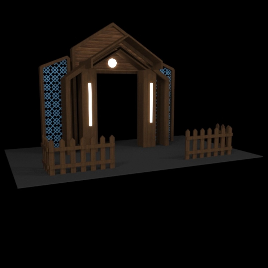 Entrance Arch 3D Model - TurboSquid 1351438