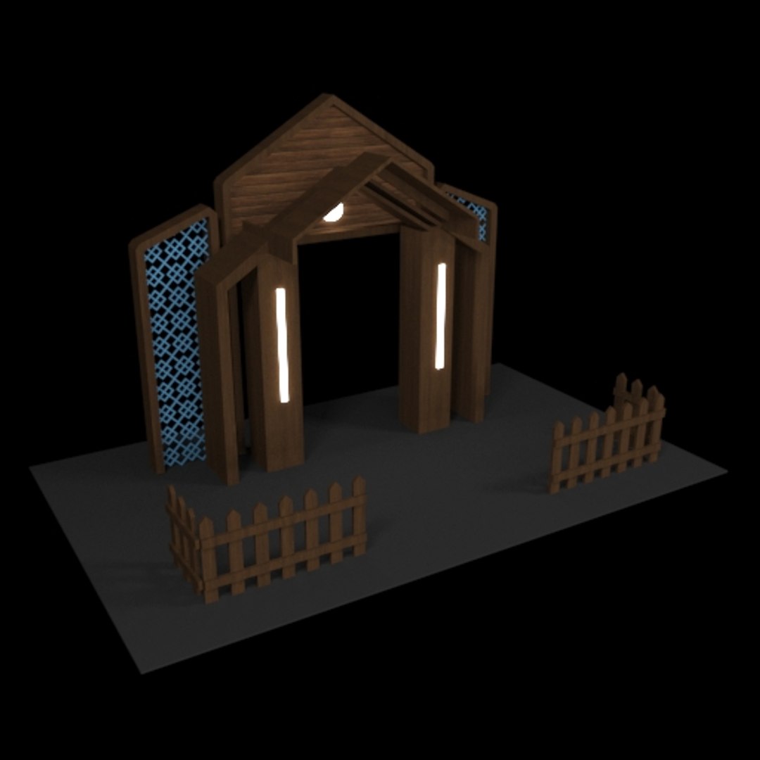 Entrance Arch 3D Model - TurboSquid 1351438