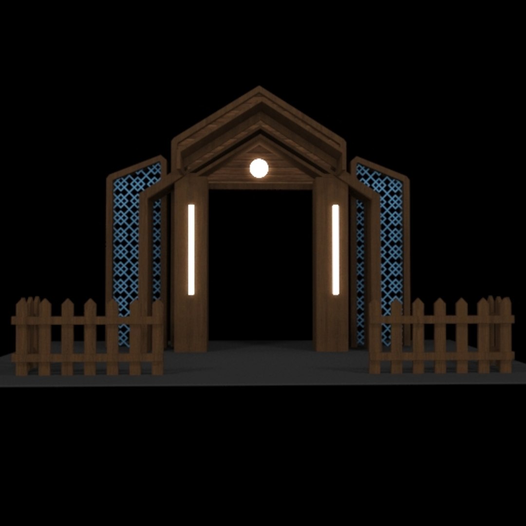 Entrance Arch 3D Model - TurboSquid 1351438