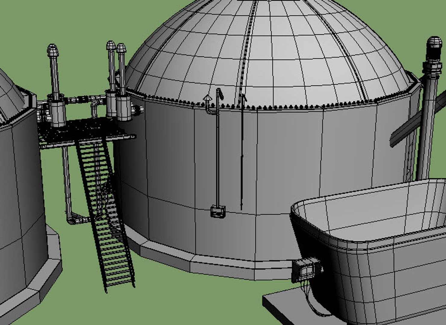 3d Biogas Plant