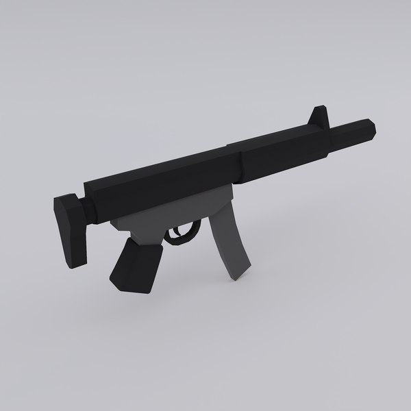 modelo 3d Subfusil Heckler Koch MP5 - TurboSquid 1991919