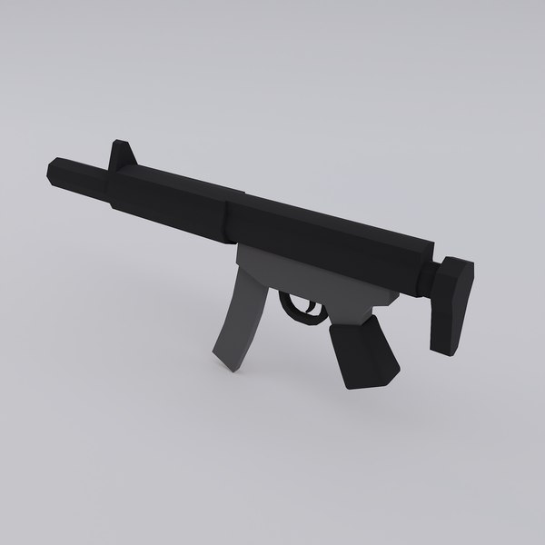 modelo 3d Subfusil Heckler Koch MP5 - TurboSquid 1991919
