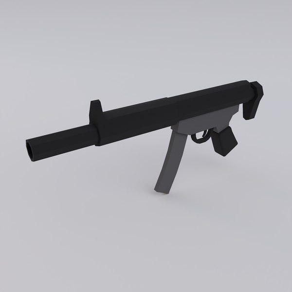 modelo 3d Subfusil Heckler Koch MP5 - TurboSquid 1991919