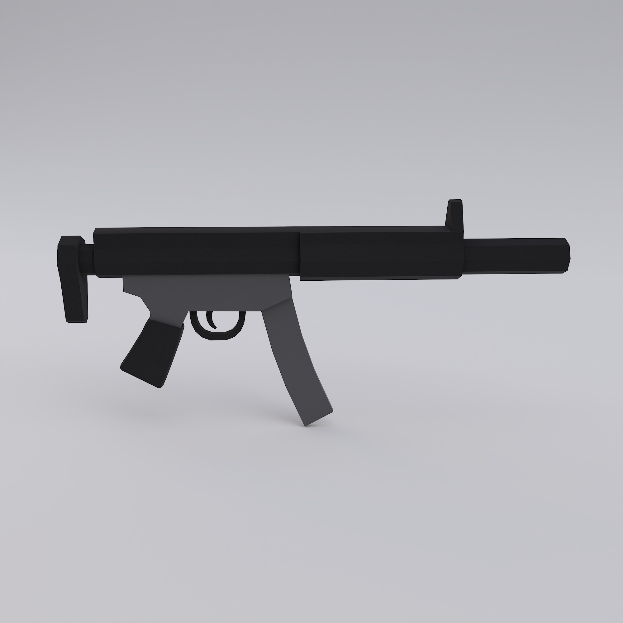 modelo 3d Subfusil Heckler Koch MP5 - TurboSquid 1991919
