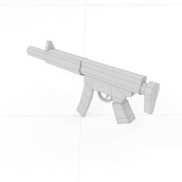modelo 3d Subfusil Heckler Koch MP5 - TurboSquid 1991919