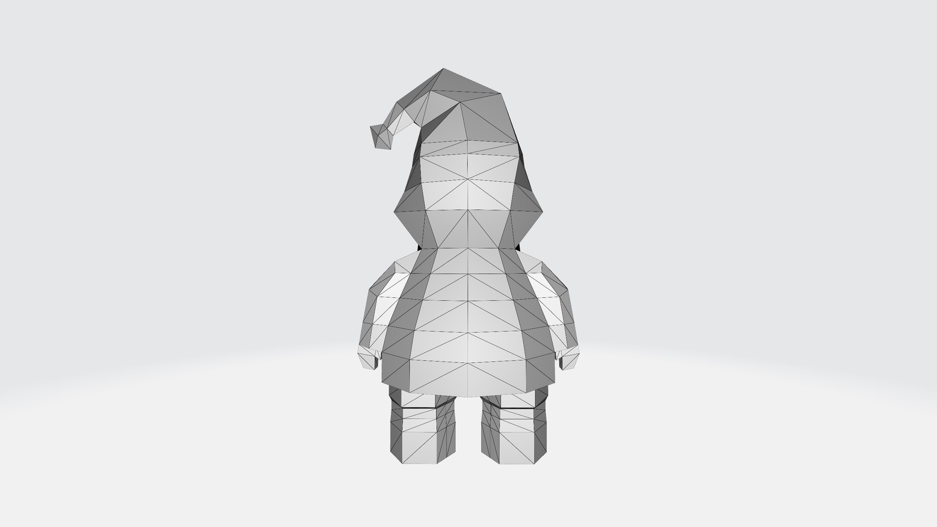 Low Poly Santa Claus Blender OBJ STL 3D Model - TurboSquid 2490902