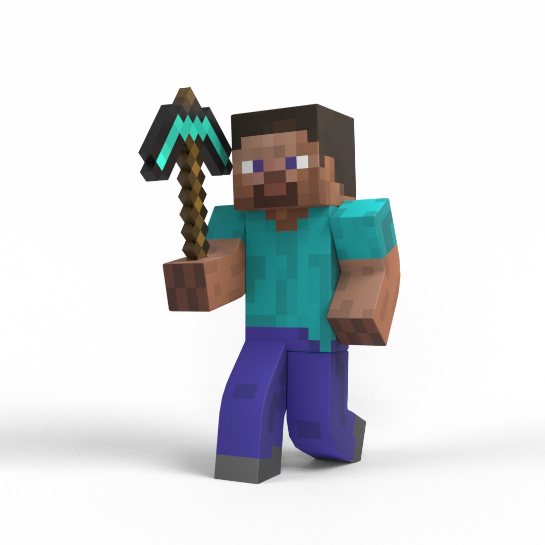 modelo 3d Steve aparejado - TurboSquid 1661399