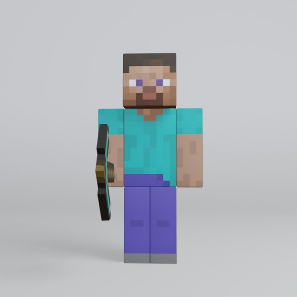 Steve rigged 3D model - TurboSquid 1661399