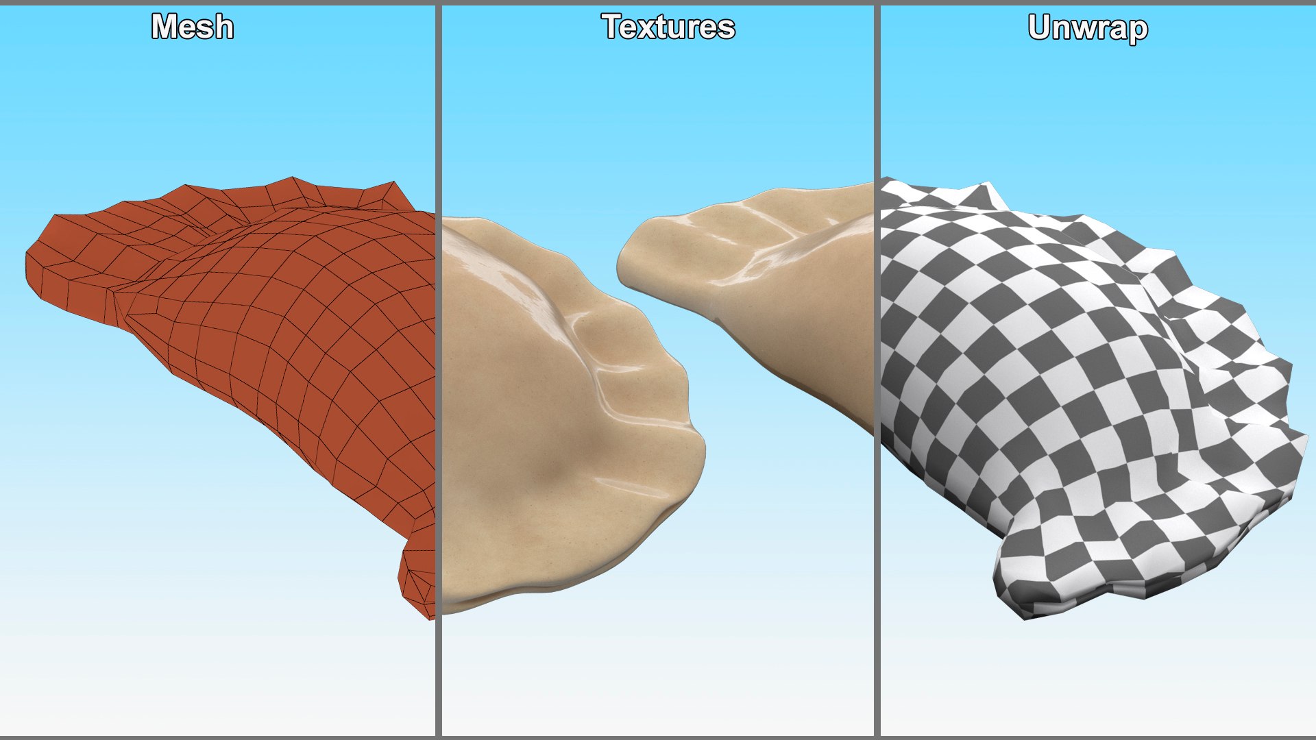 3D Cooked Dumplings Collection 2 - TurboSquid 2249118