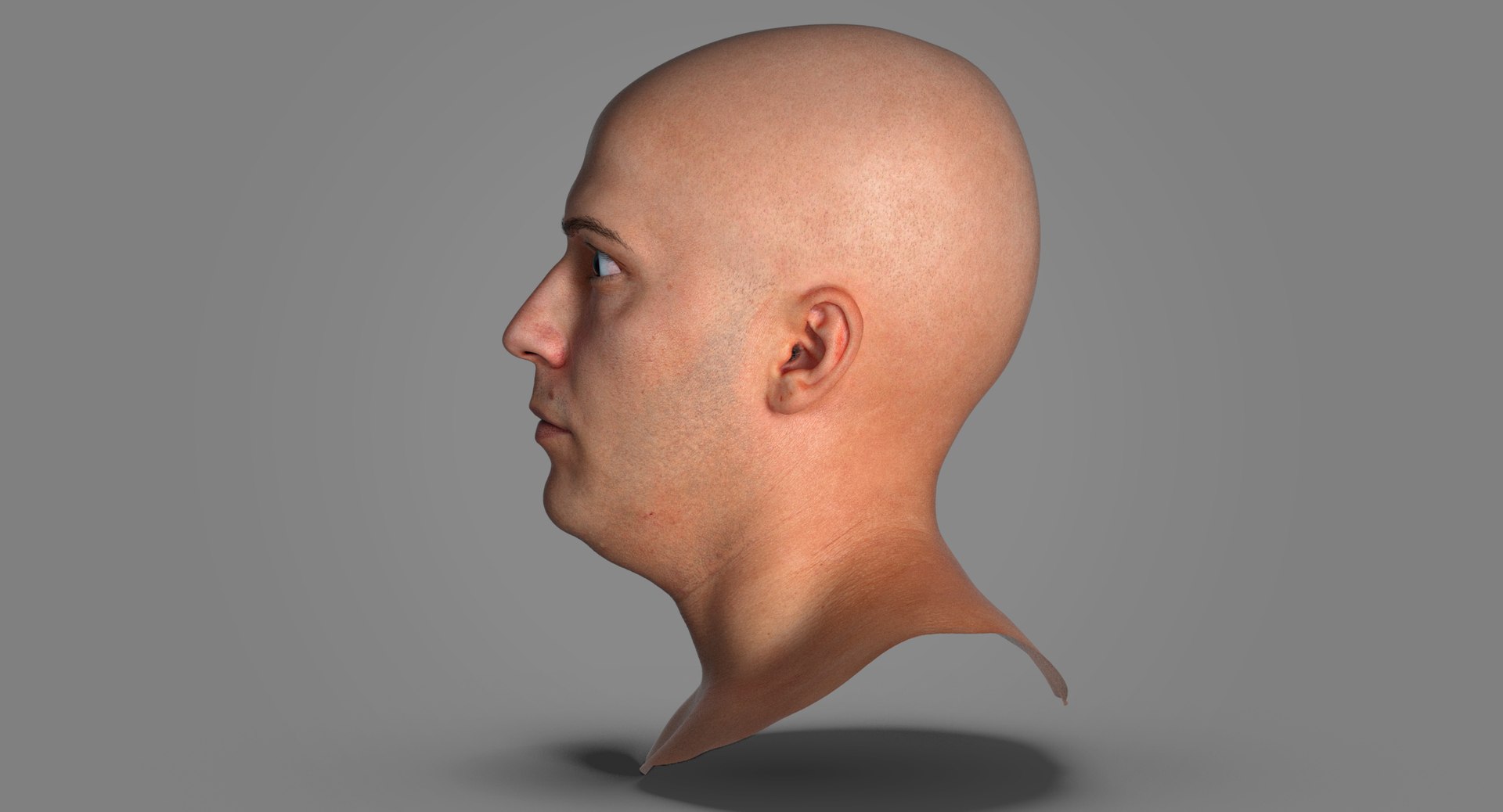 Pbr Marcus Real Human Head 3D Model - TurboSquid 1634518