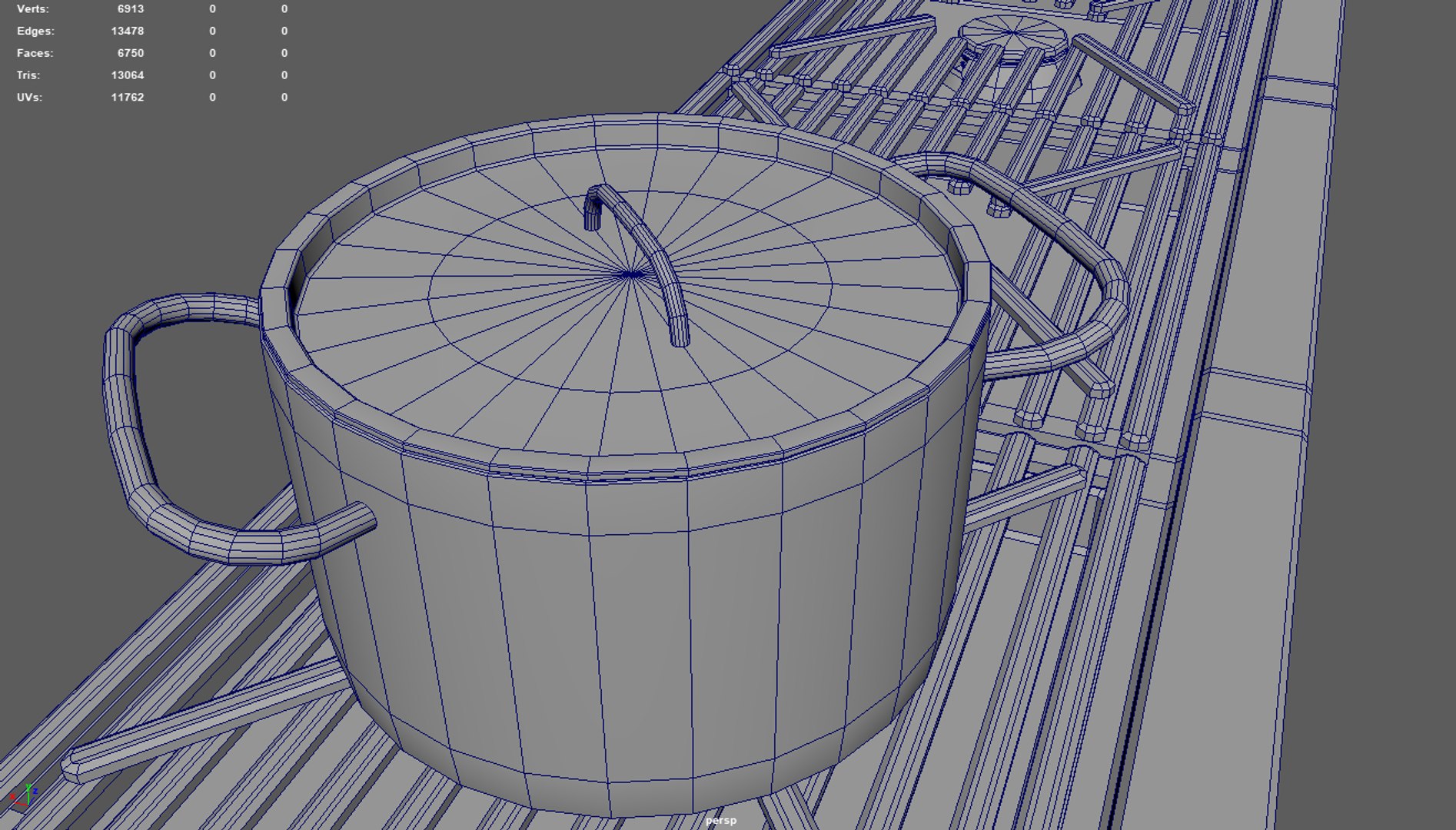 3D Cookware Set 02 Model - TurboSquid 2019400