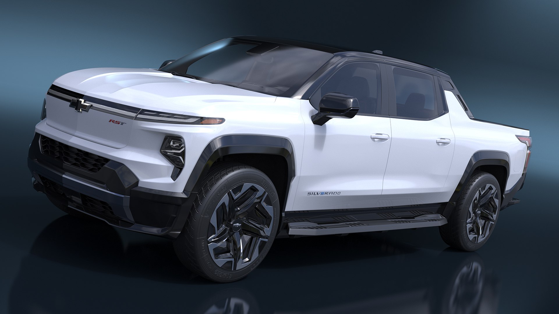 3D Model Chevrolet Silverado EV RST White 2024 Simplified - TurboSquid ...