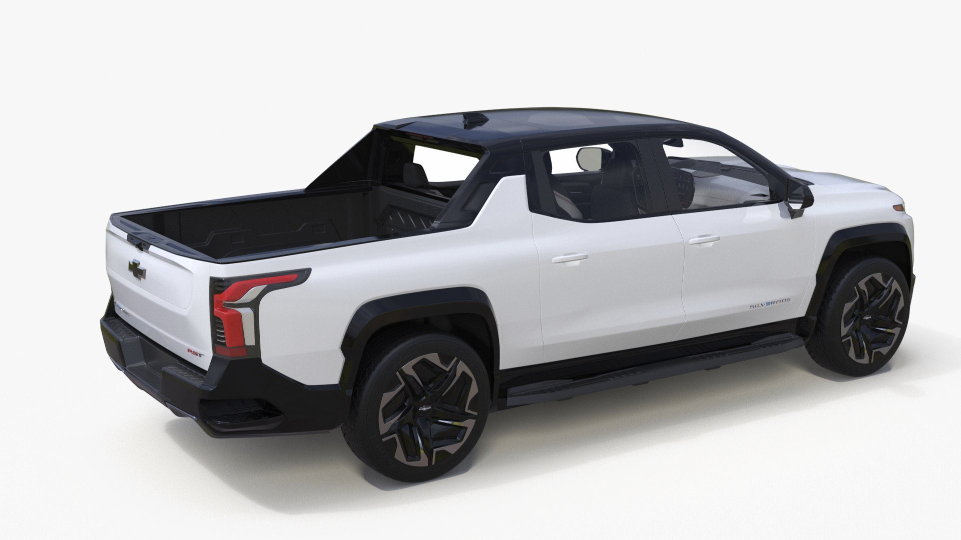 3D Model Chevrolet Silverado EV RST White 2024 Simplified - TurboSquid ...
