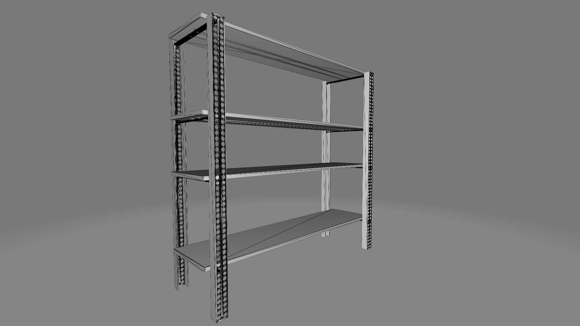 3D Model Warehouse Rack - TurboSquid 2294671