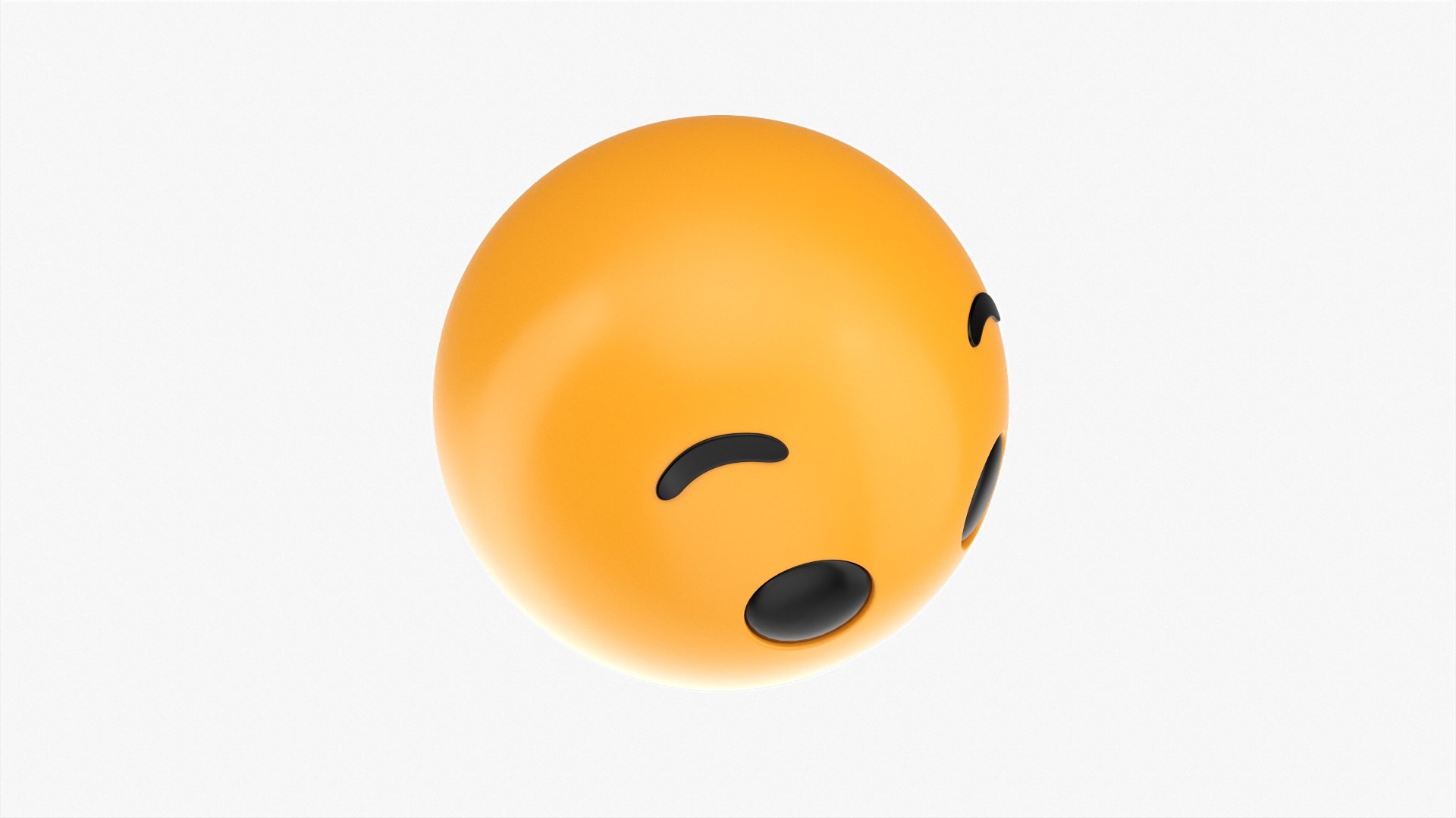 Emoji 065 Sad 3D Model - TurboSquid 1817974