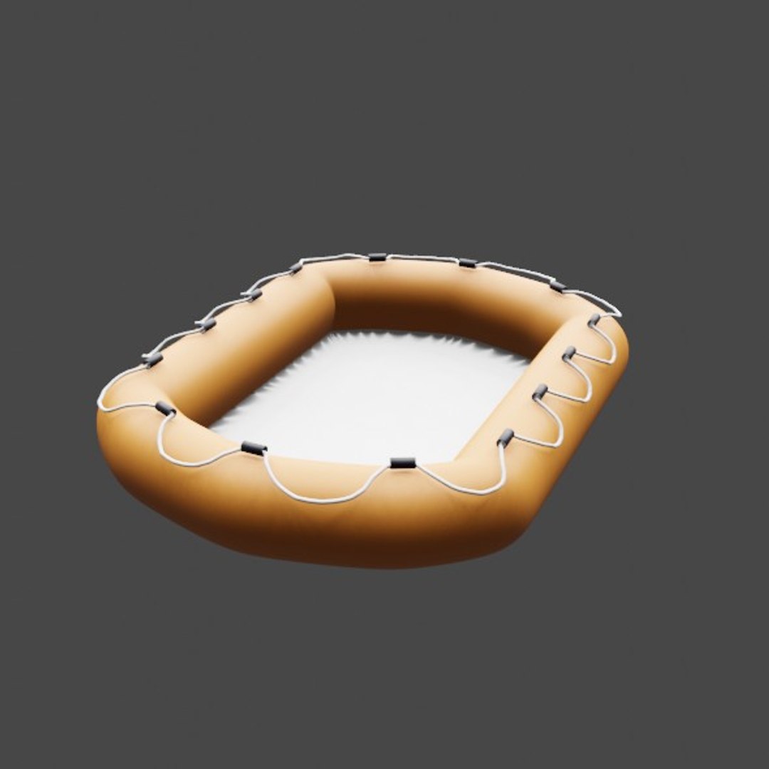 3D life raft - TurboSquid 1572956