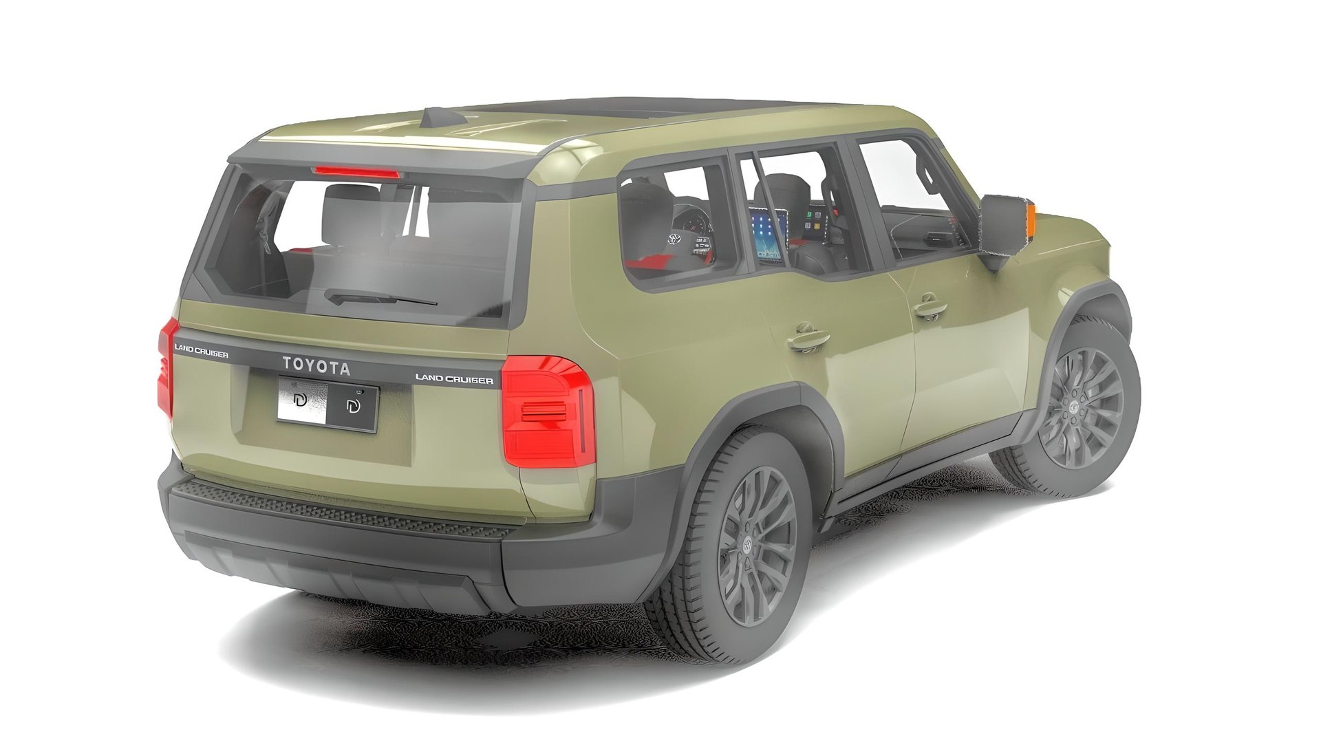 Toyota Land Cruiser Prado 2025 With DETAIL INTERIOR VR AR Low-poly 3d ...