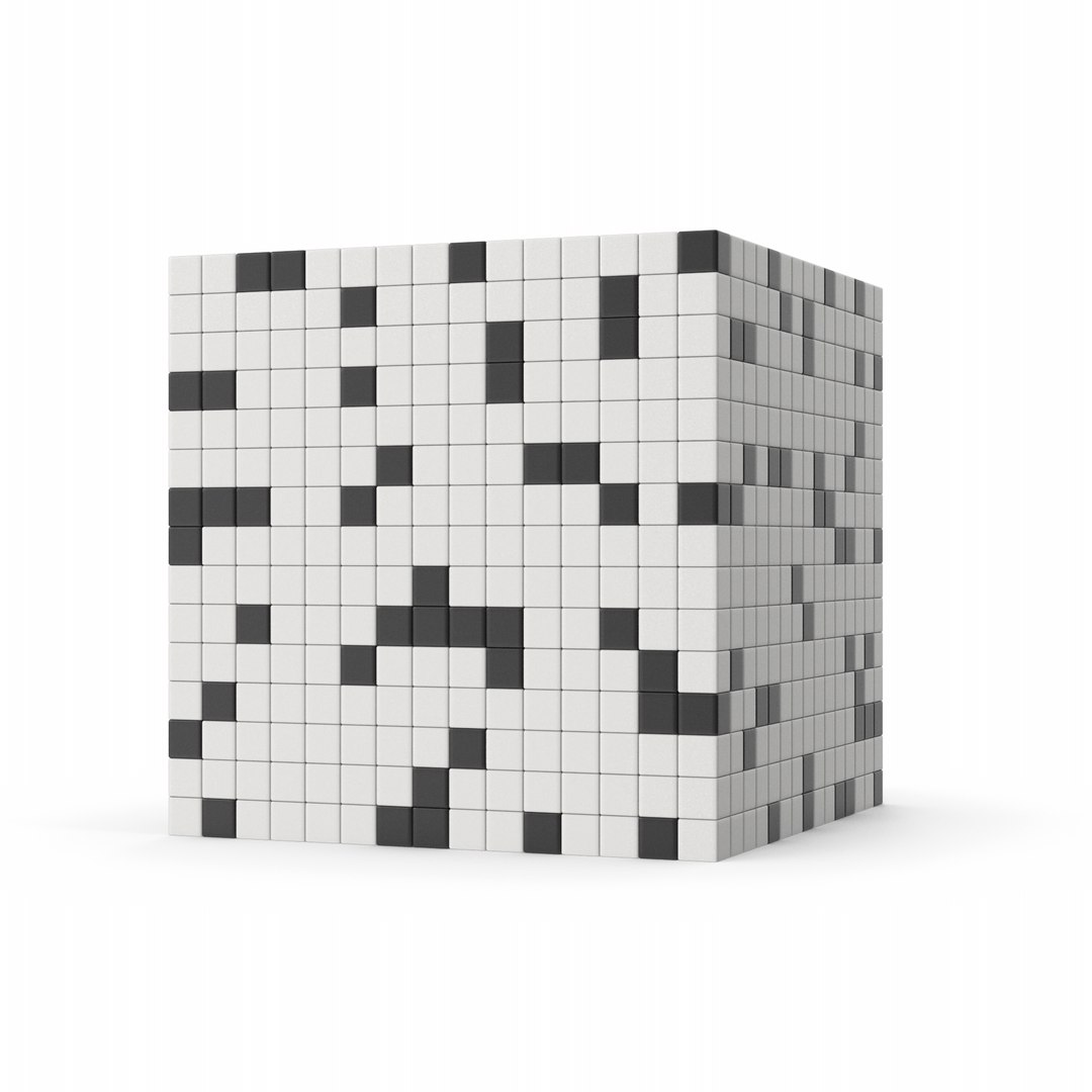 3D Crossword Puzzle Cube Model - TurboSquid 2229058
