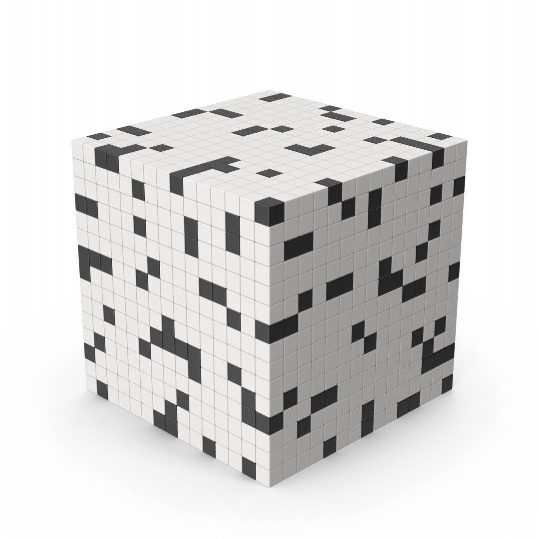 3D Crossword Puzzle Cube Model - TurboSquid 2229058