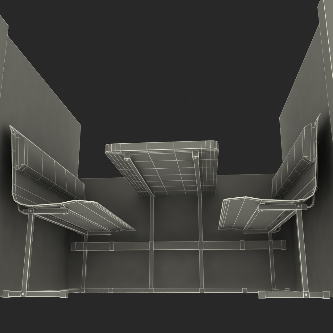 Booths Seating 3d Max